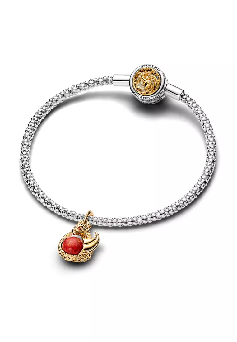 Buy PANDORA Pandora x Game of Thrones Dragon Fire Dangle Charm Online ...