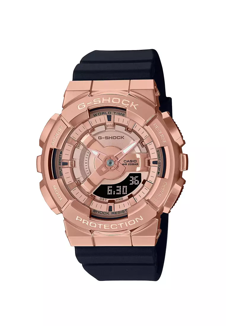 Jual G-Shock Casio G-SHOCK Jam Tangan Pria - Black Rosegold - Resin ...