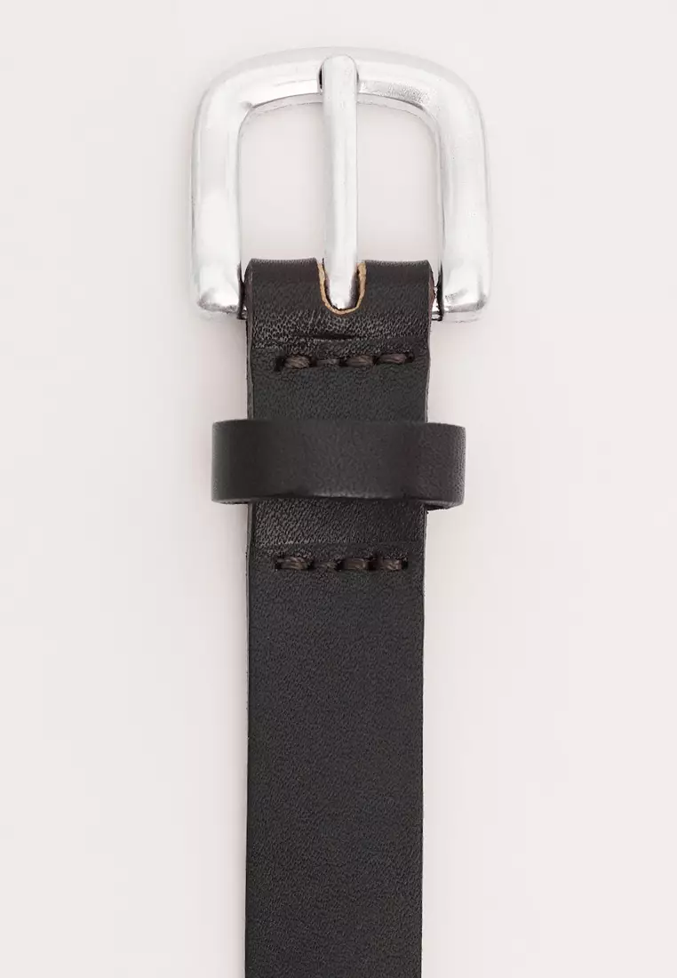 Buy Mango Stud Leather Belt 2026 Online | ZALORA