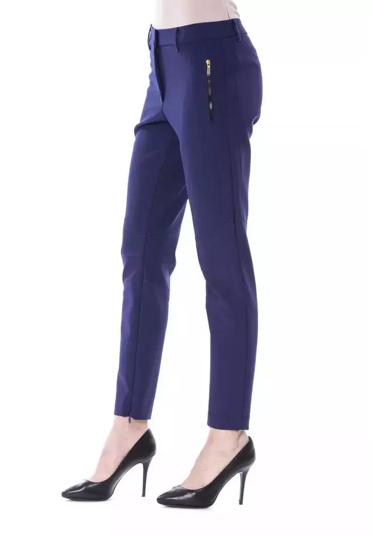 Buy BYBLOS Slim Fit Pants with Zip Pockets Jeans & 2025 Online | ZALORA