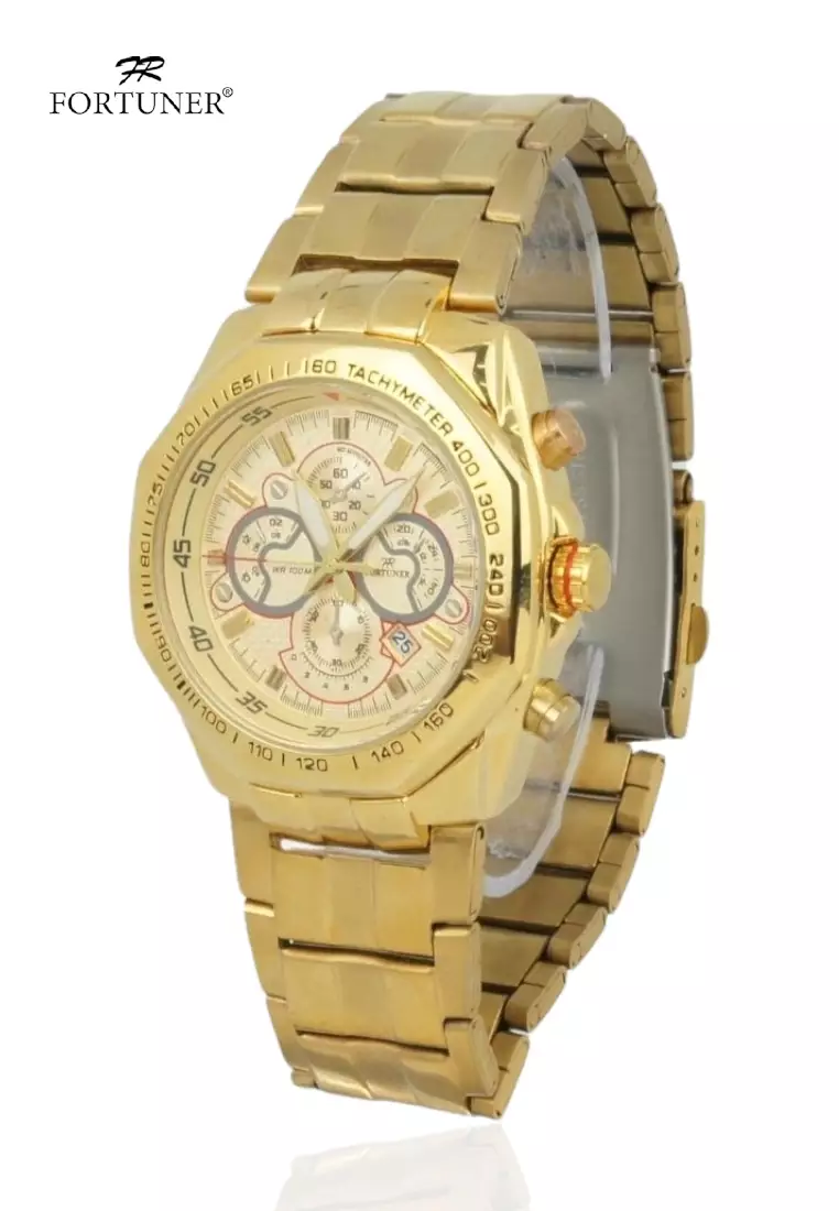 Jual Fortuner Watch Jam Tangan Pria Analog Water Resist Abelard ...