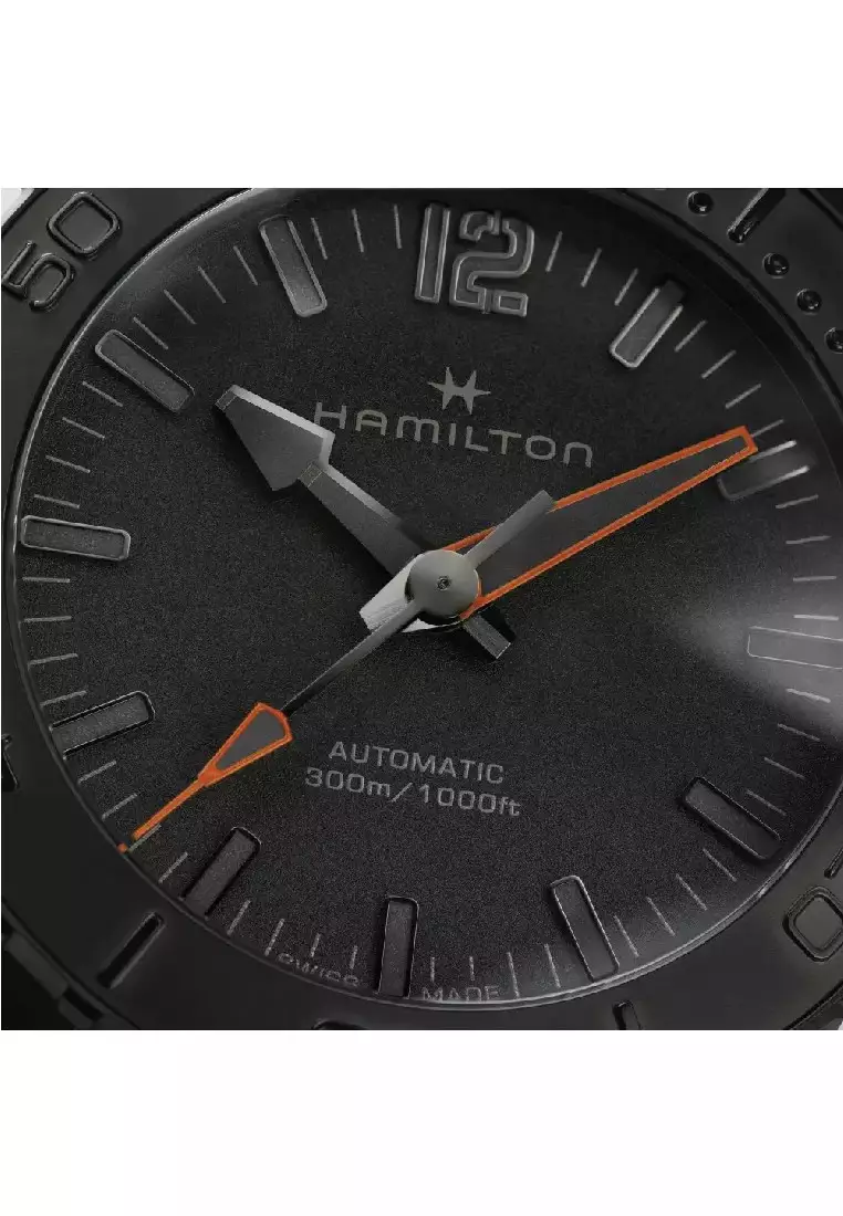 Buy Hamilton KHAKI NAVY FROGMAN AUTOMATIC MEN WATCH (HMT-H77845330 ...