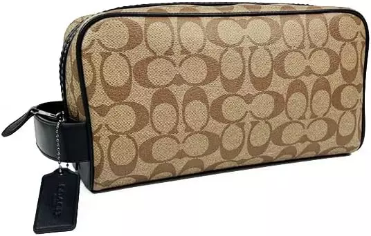 Jual Coach 2706 Coach Large Travel Kit SIG Tan black Original 2026 ...