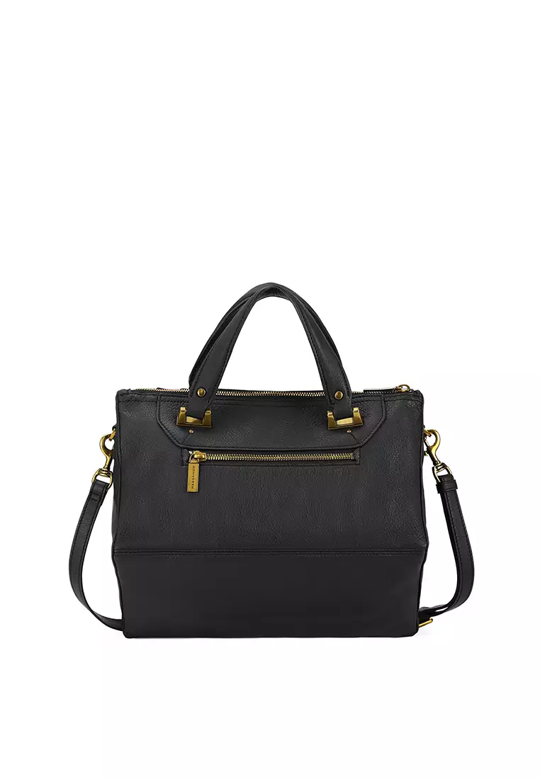 Buy RABEANCO ALPS Satchel Top Handle Bag - Black 2025 Online | ZALORA
