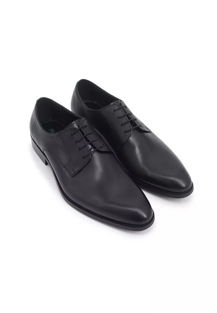 線上選購 Hanson Bootmaker Hanson Bootmaker Lace-up Derby - Black | ZALORA 台灣