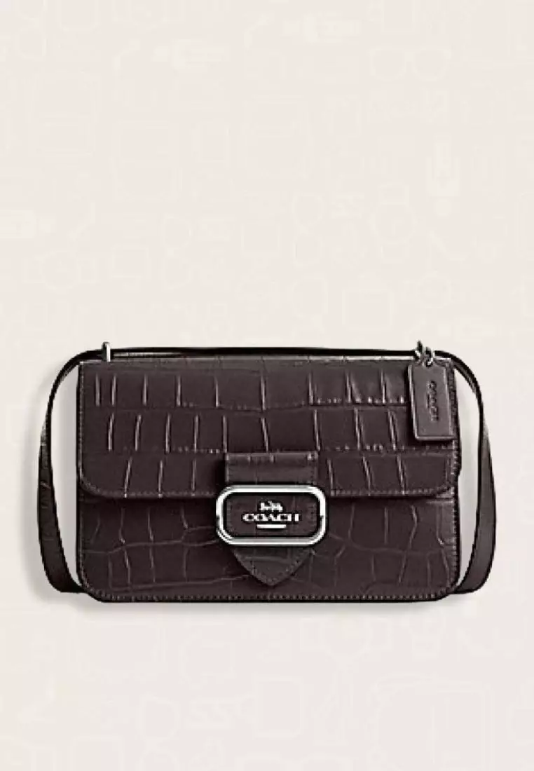 Jual Coach Coach Large Morgan Square Crossbody Amethyst Original 2024 ...