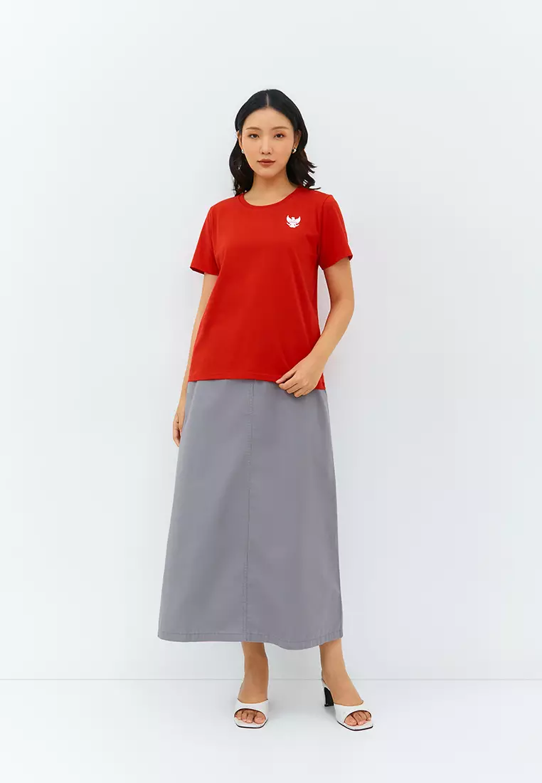 Jual Geela Garuda Red T-Shirt (G.7426) Original 2025 | ZALORA Indonesia