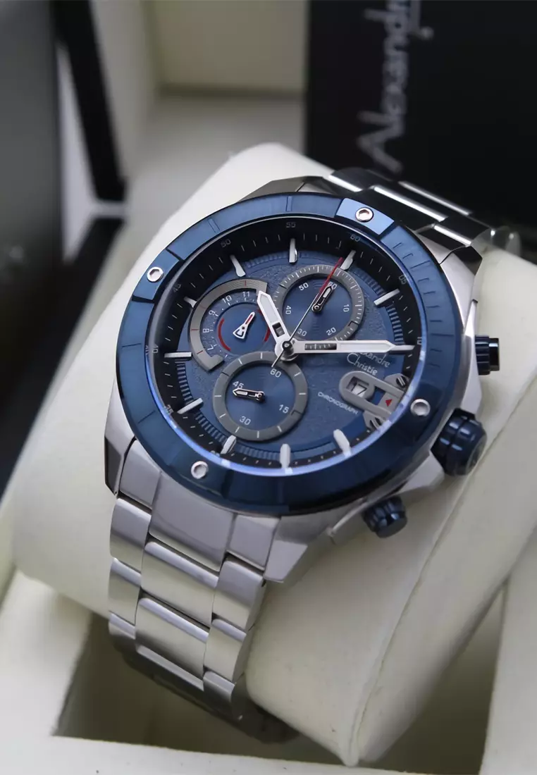 Jual Alexandre Christie Alexandre Christie Chronograph - Jam Tangan ...