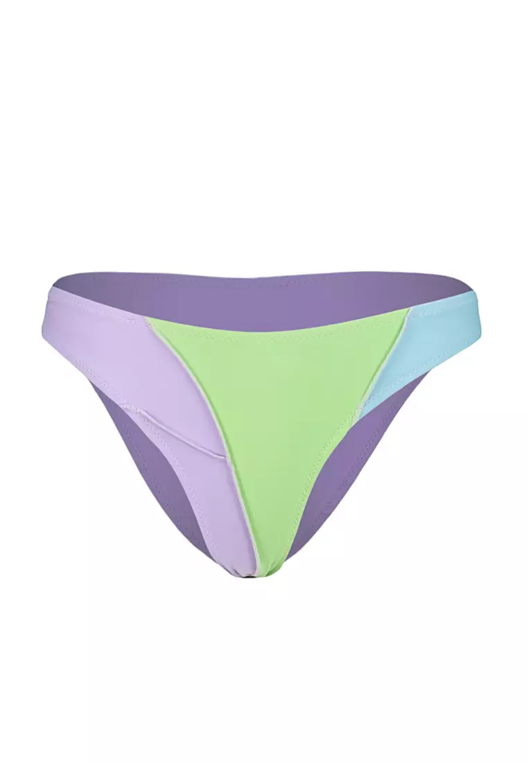 Buy Trendyol Colorblock Bikini Bottom Online | ZALORA Malaysia