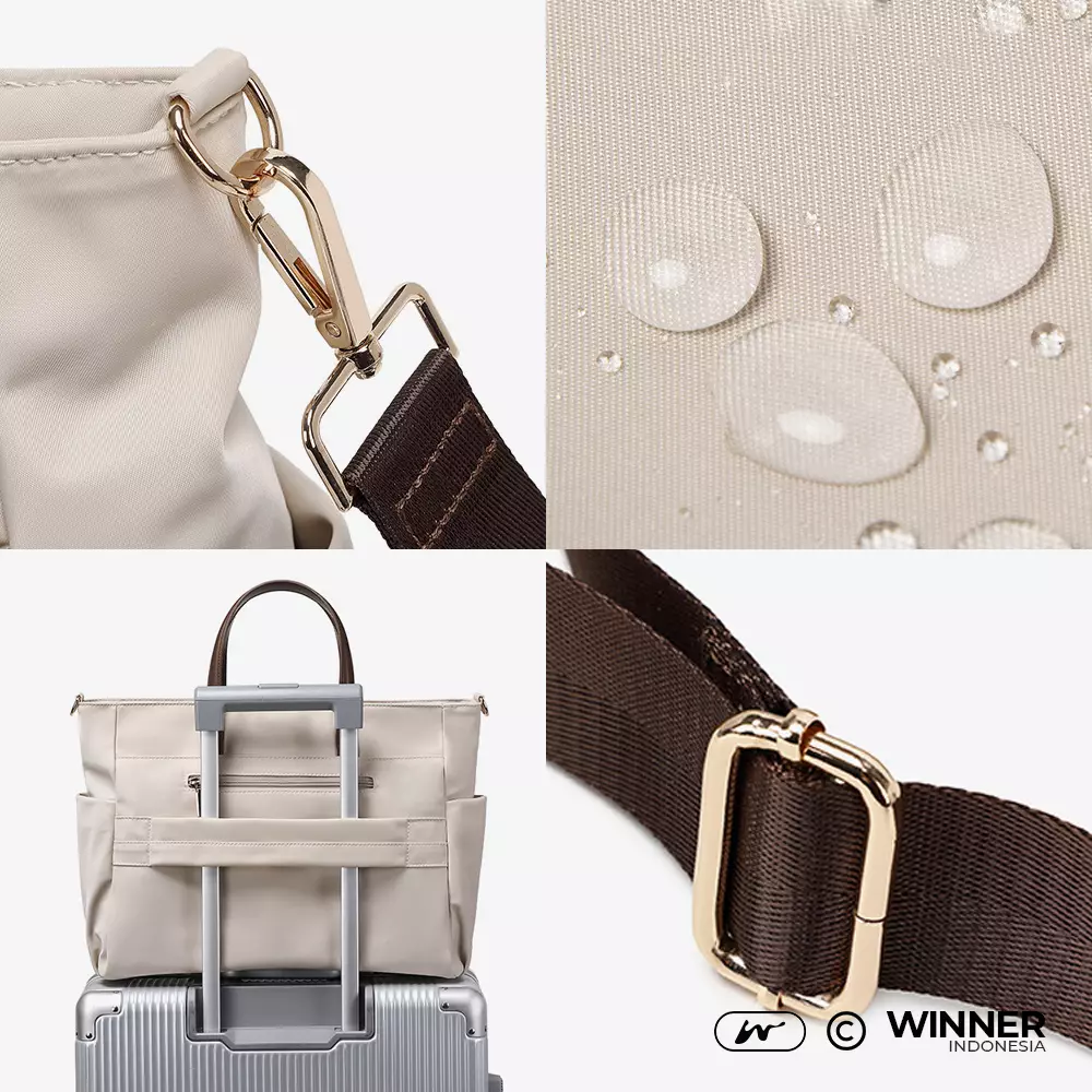 Jual WINNER Tas Laptop 14 inch Bahu Selempang Nilon Oxford Anti-Air ...