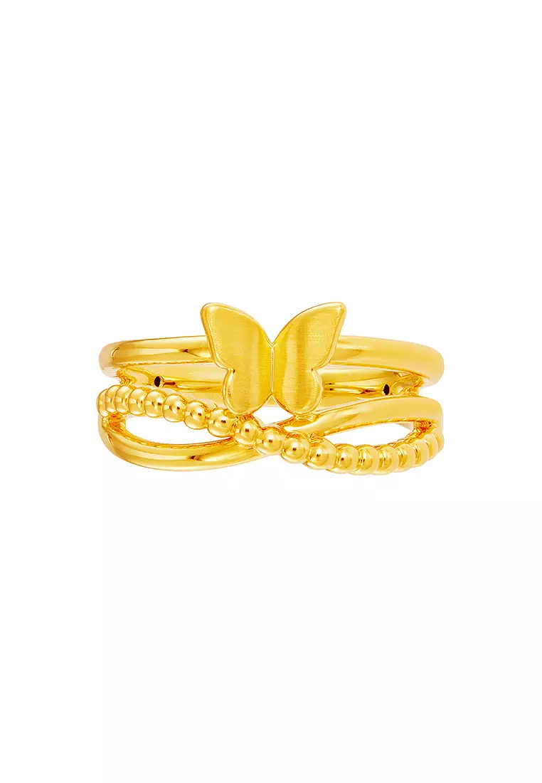 Buy HABIB HABIB 999/24K Yellow Gold Ring 9GR01361025 2026 Online ...