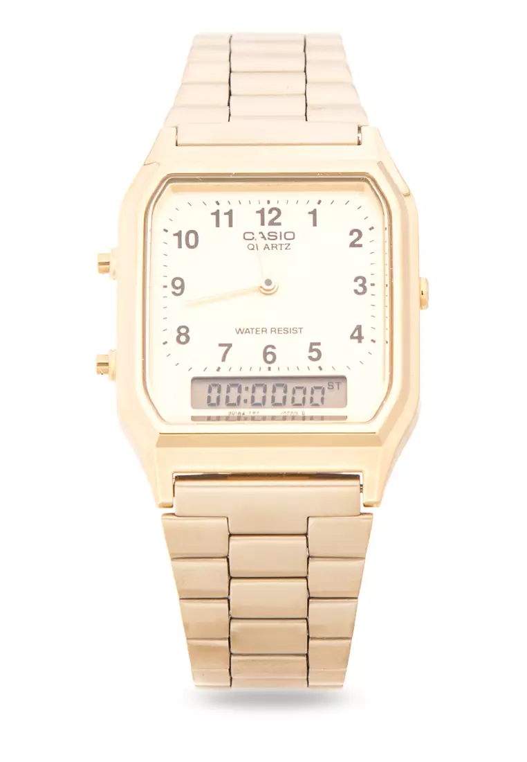 Buy Casio Digital Analog Watch AQ-230GA-9BMQD 2025 Online | ZALORA ...