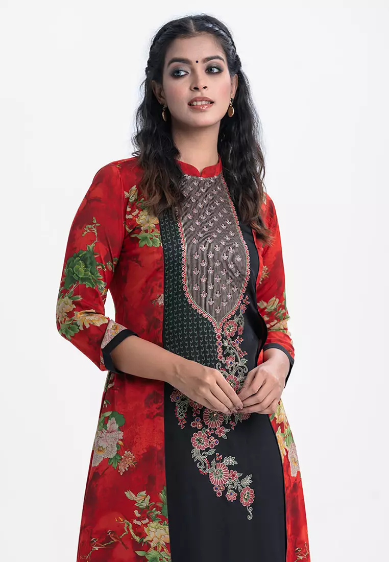 Buy Le Reve Le Reve Women's Shrug Style Printed Tunic 2026 Online | ZALORA
