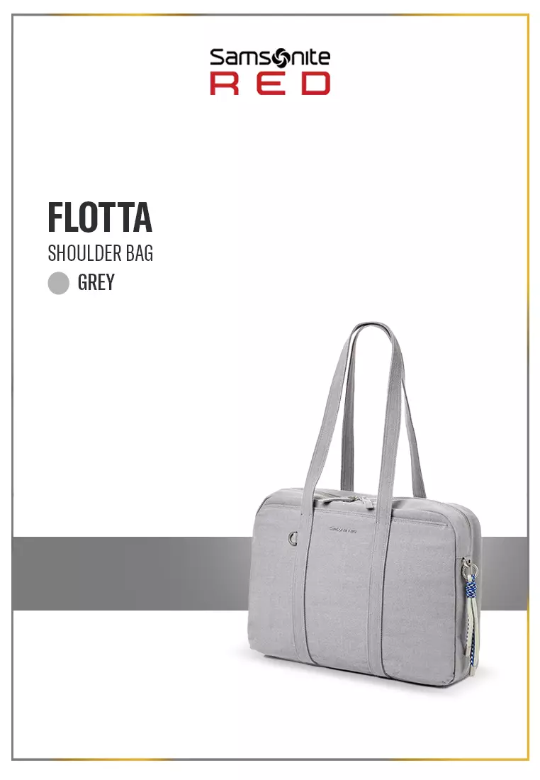 Jual Samsonite Samsonite Red Label Flotta Shoulder Bag V1 - Grey ...