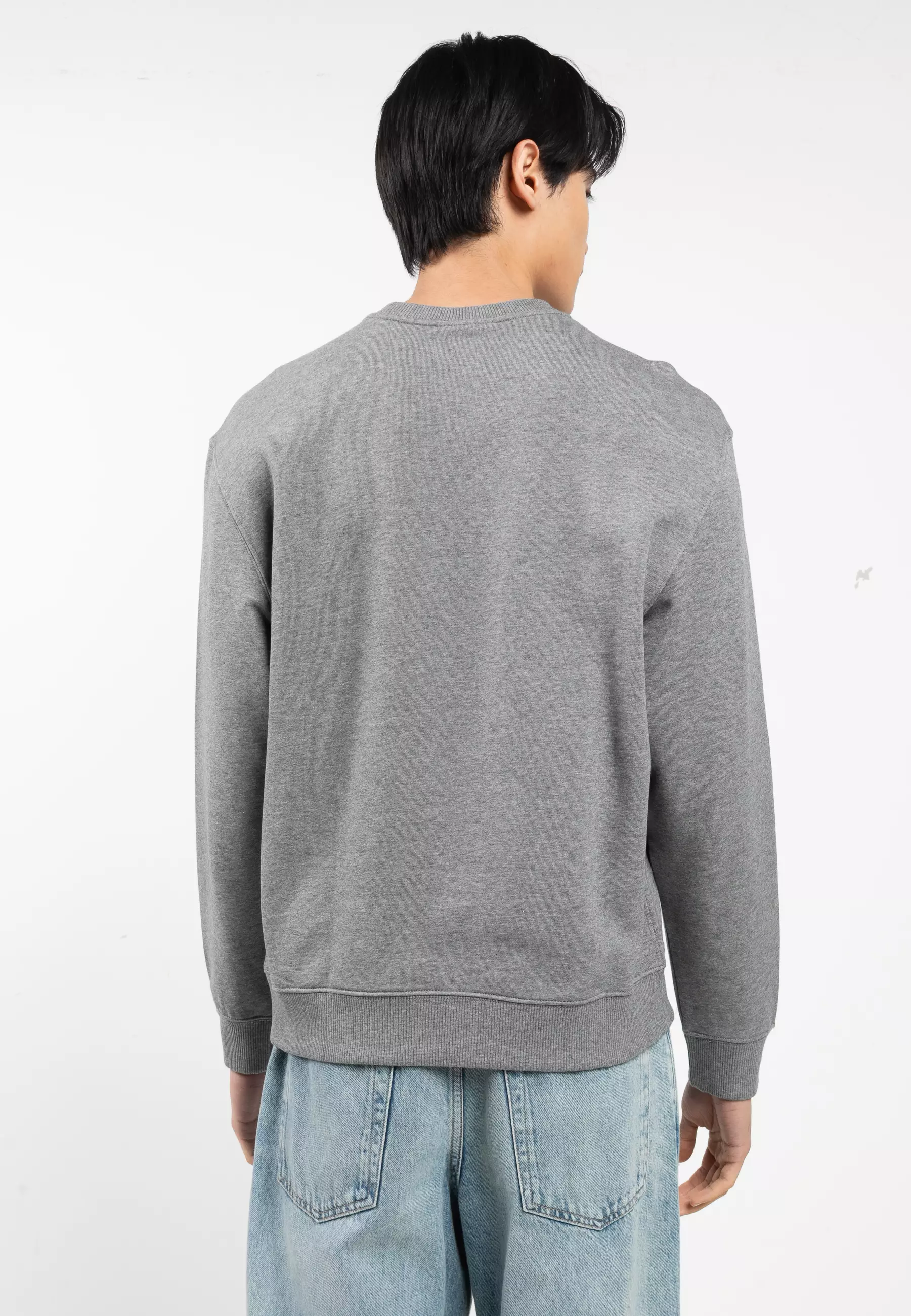 Buy Calvin Klein Oversized Monogram Sweatshirt Online | ZALORA Malaysia