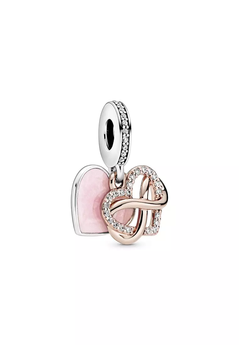 Buy PANDORA Pandora Sparkling Infinity Heart Dangle Charm Online ...