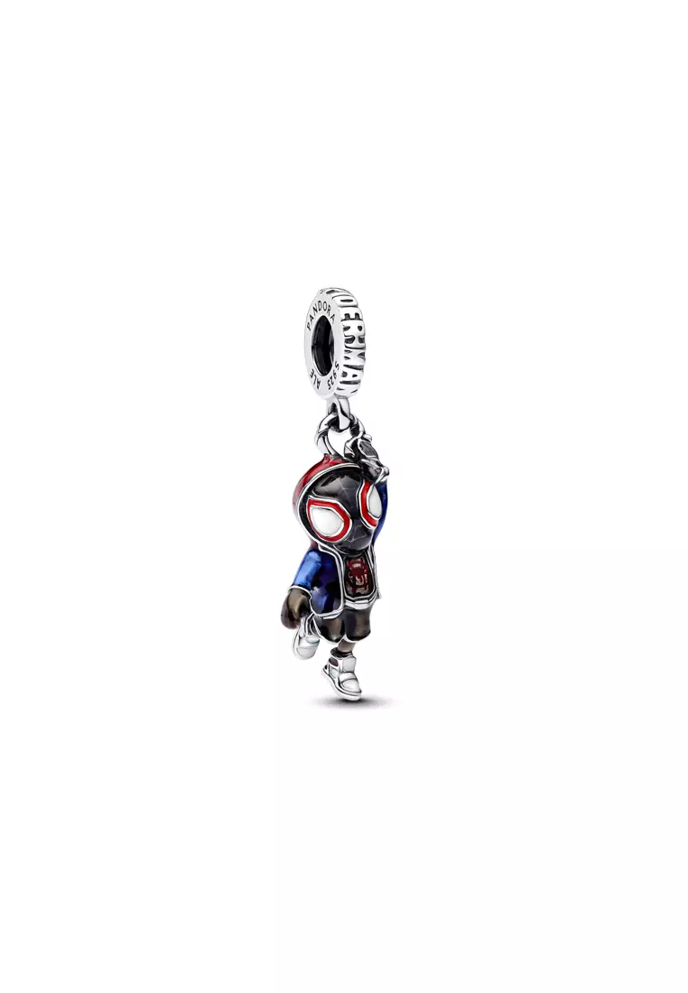 Buy Pandora Pandora x Marvel Spider-Man Miles Morales Dangle Charm ...