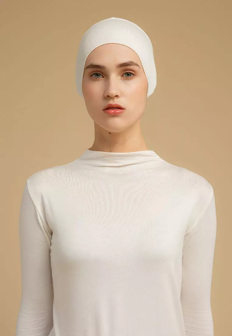 Jual Lozy Hijab Inner Basic Instan Broken White Original 2024 | ZALORA ...