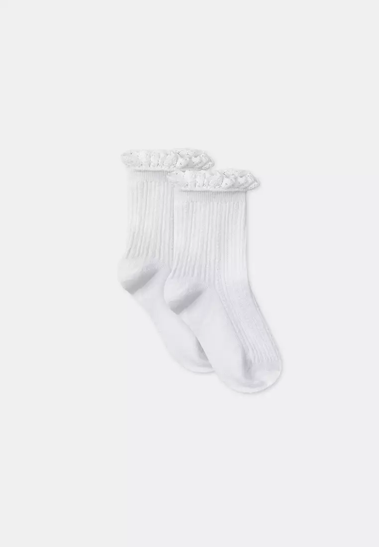 Buy Sergent Major White lace SOCKS Online | ZALORA Malaysia