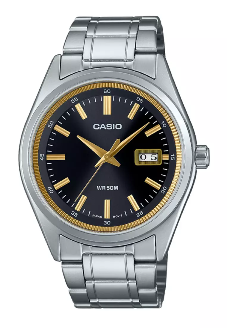 Buy Casio Analog Watch Mtp B180d 1a2 2025 Online Zalora Philippines
