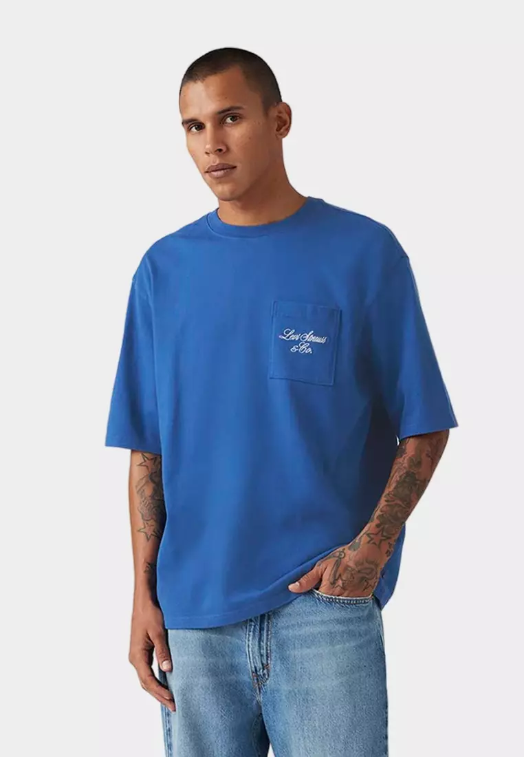 Buy Levi's Men's Half-Sleeve Graphic Pocket T-Shirt 001MH-0003 2025 ...