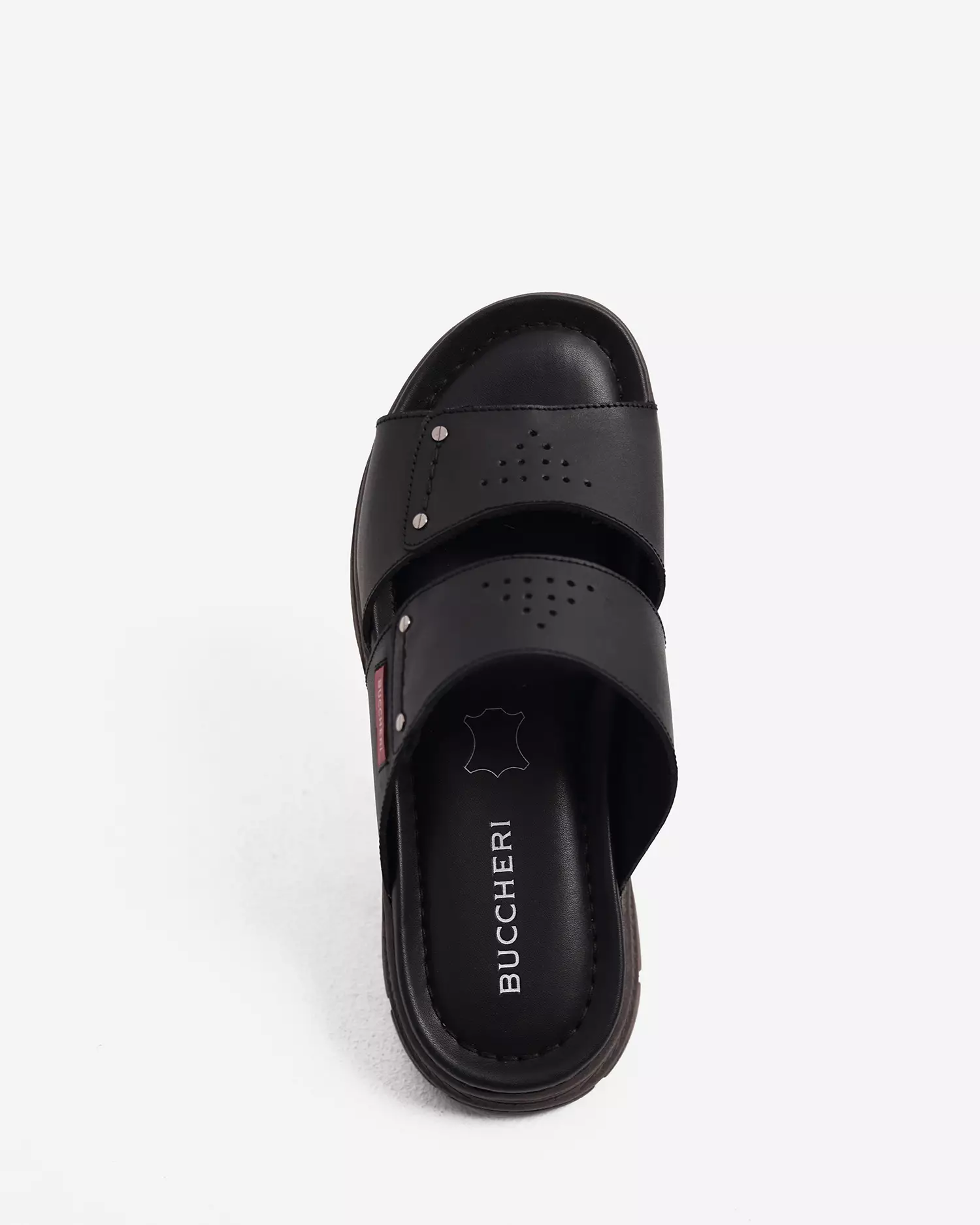 Jual Buccheri Buccheri Eucla Sandal Men Black Original 2025 | ZALORA ...