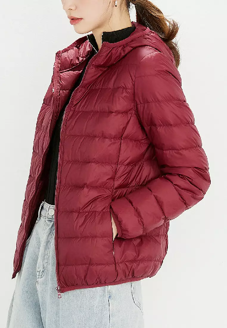 Buy Twenty Eight Shoes VANSA Lightweight Hooded Down Jacket VCW-C2103 2025 Online | ZALORA ...