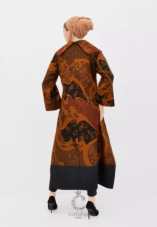 Jual Catalia Batik Tunik Batik Areum Series - Sogan Original 2024 ...