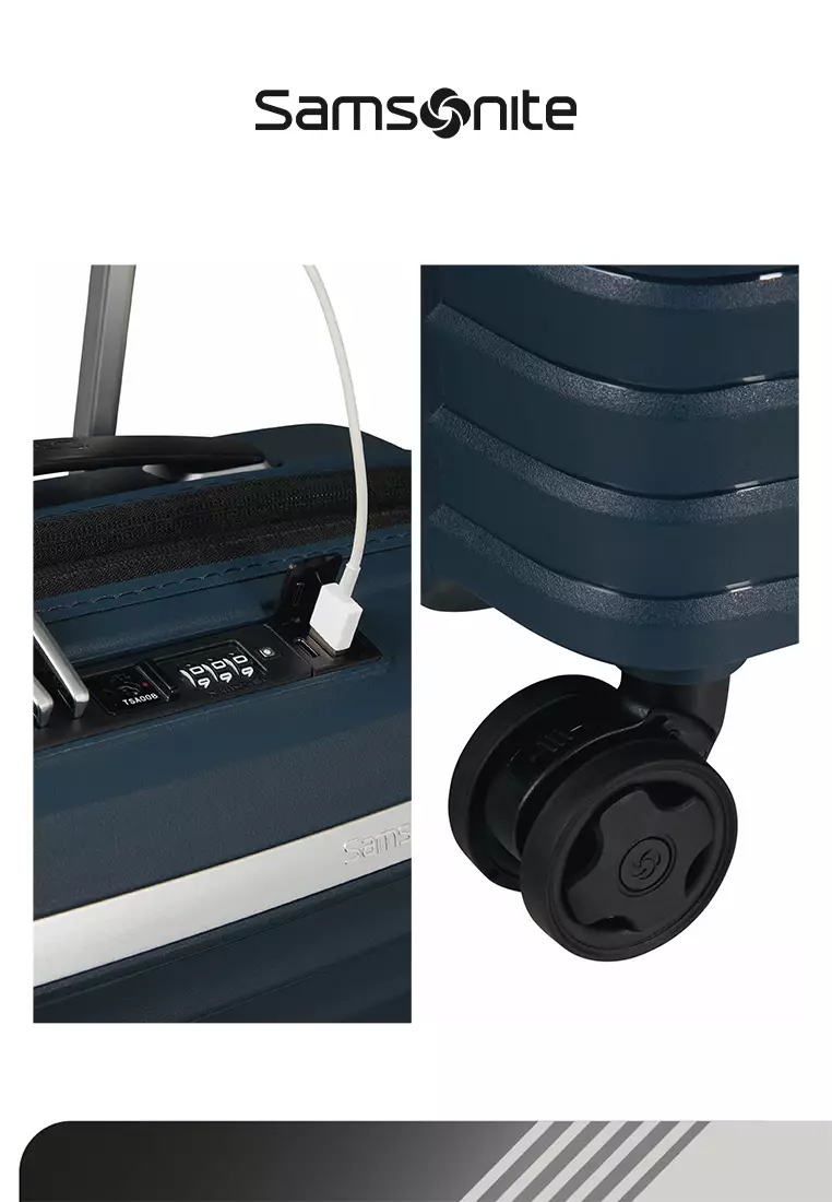 Jual Samsonite Samsonite Koper Hardcase Upscape Cabin 20 Inch - Blue ...