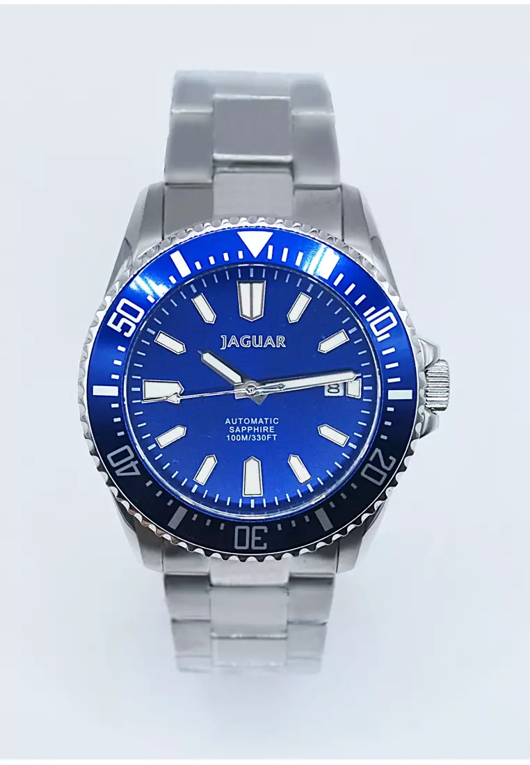 Buy Jaguar CLASSIC BLUE DIAL AUTOMATIC MEN WATCH 42mm J30-20616-AQAZ ...