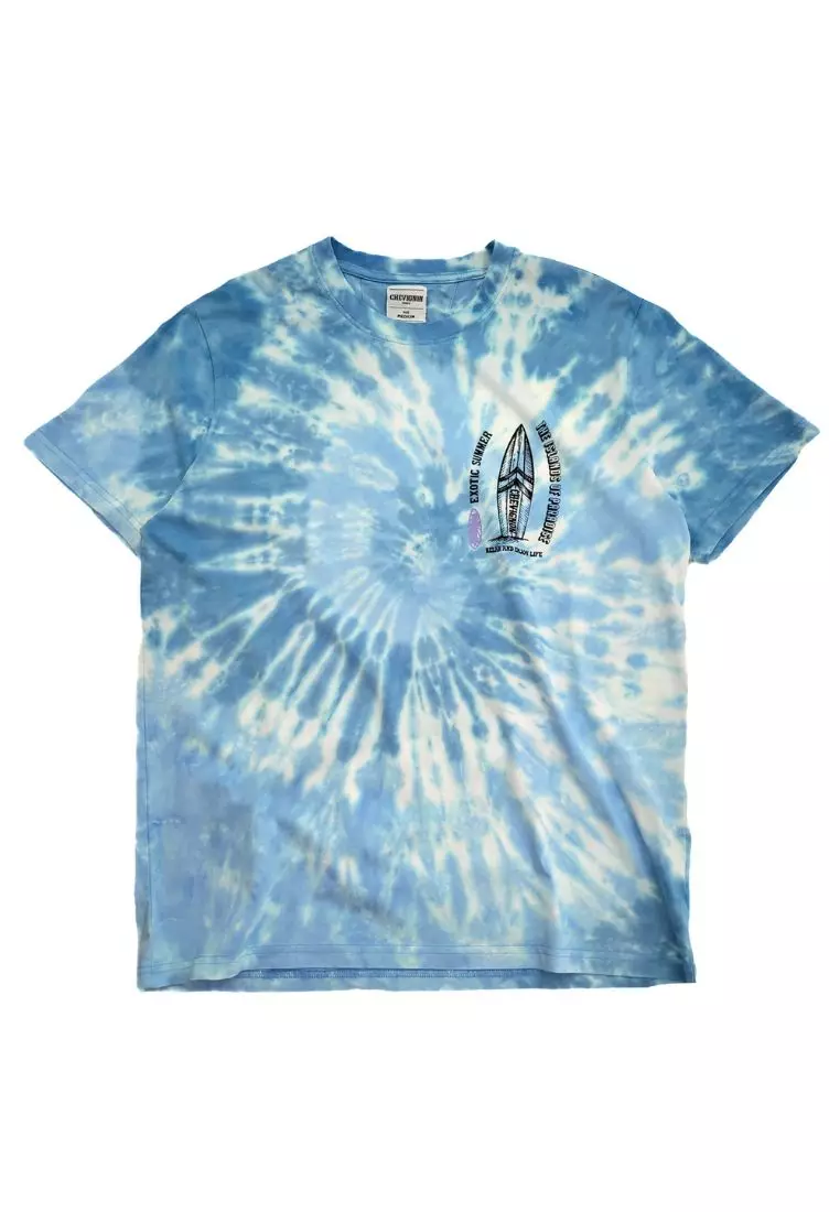 Buy Chevignon Men's Twirl Tie Dye Wakeboard Tee Online | ZALORA Malaysia