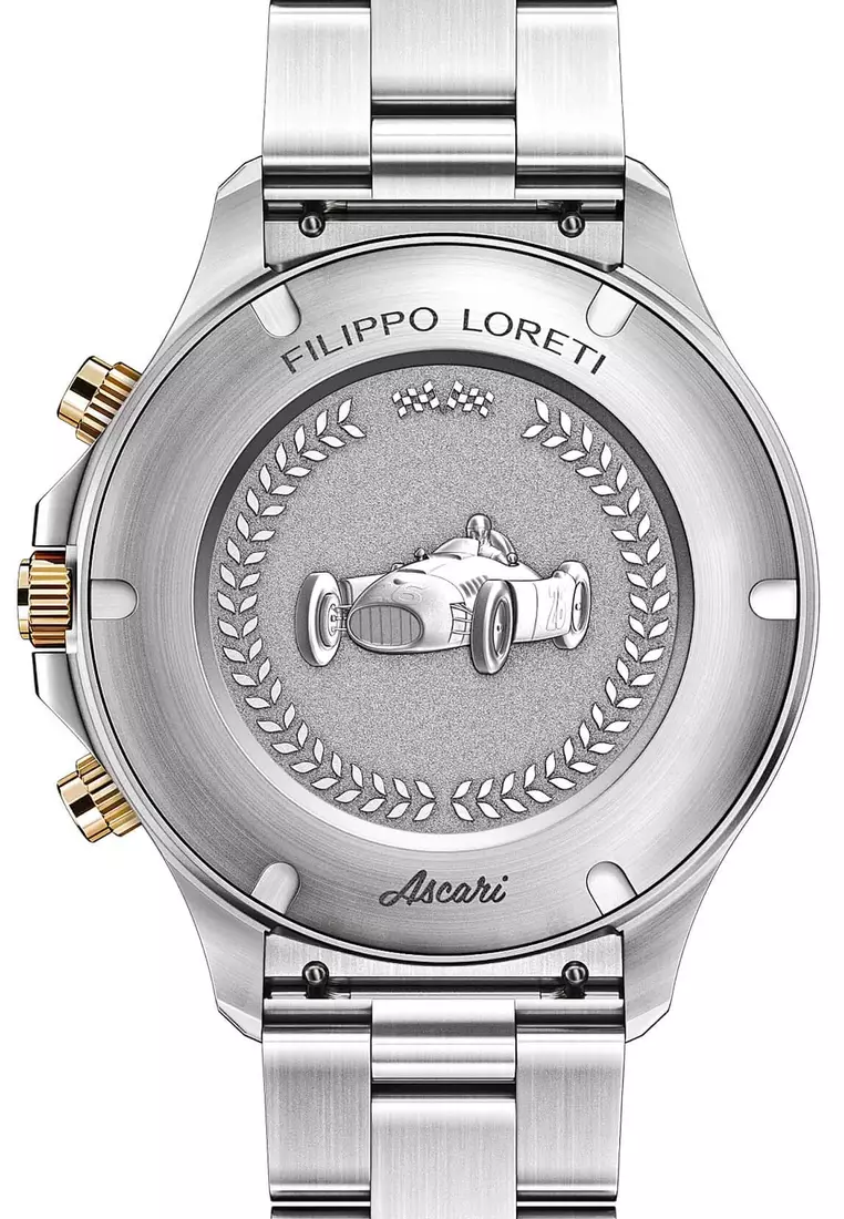 Buy Filippo Loreti Unisex Stainless Steel Ascari Grand Prix GP Quartz ...
