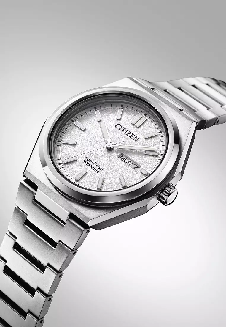 Buy Citizen Citizen Zenshin Eco-Drive Super Titanium Watch AW0130-85A ...