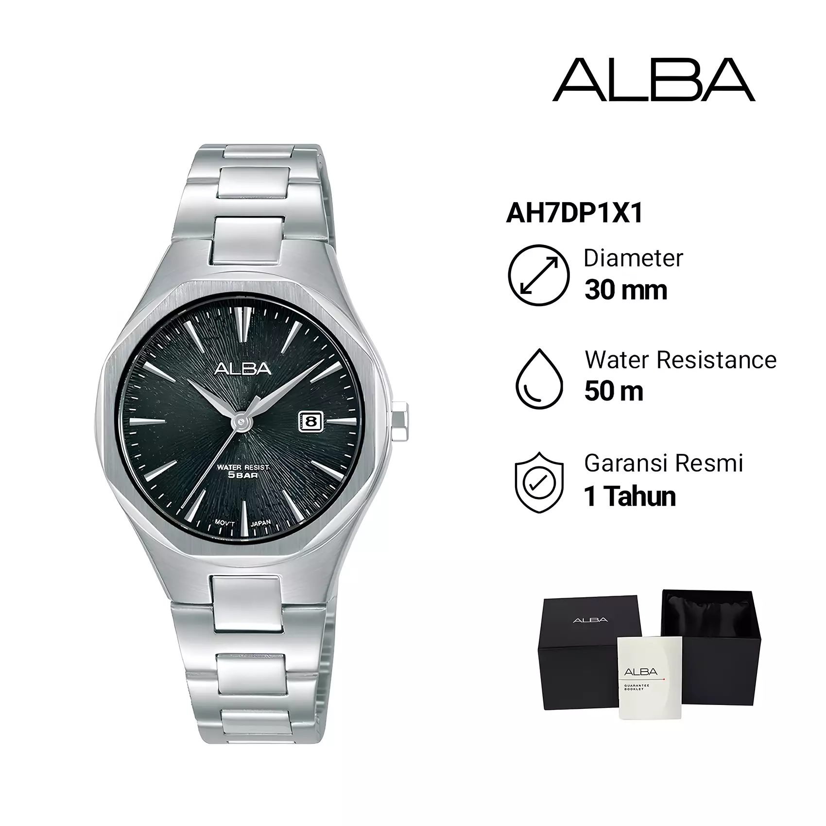 Jual Alba Alba Prestige - Jam Tangan Analog Wanita - Black Dial ...