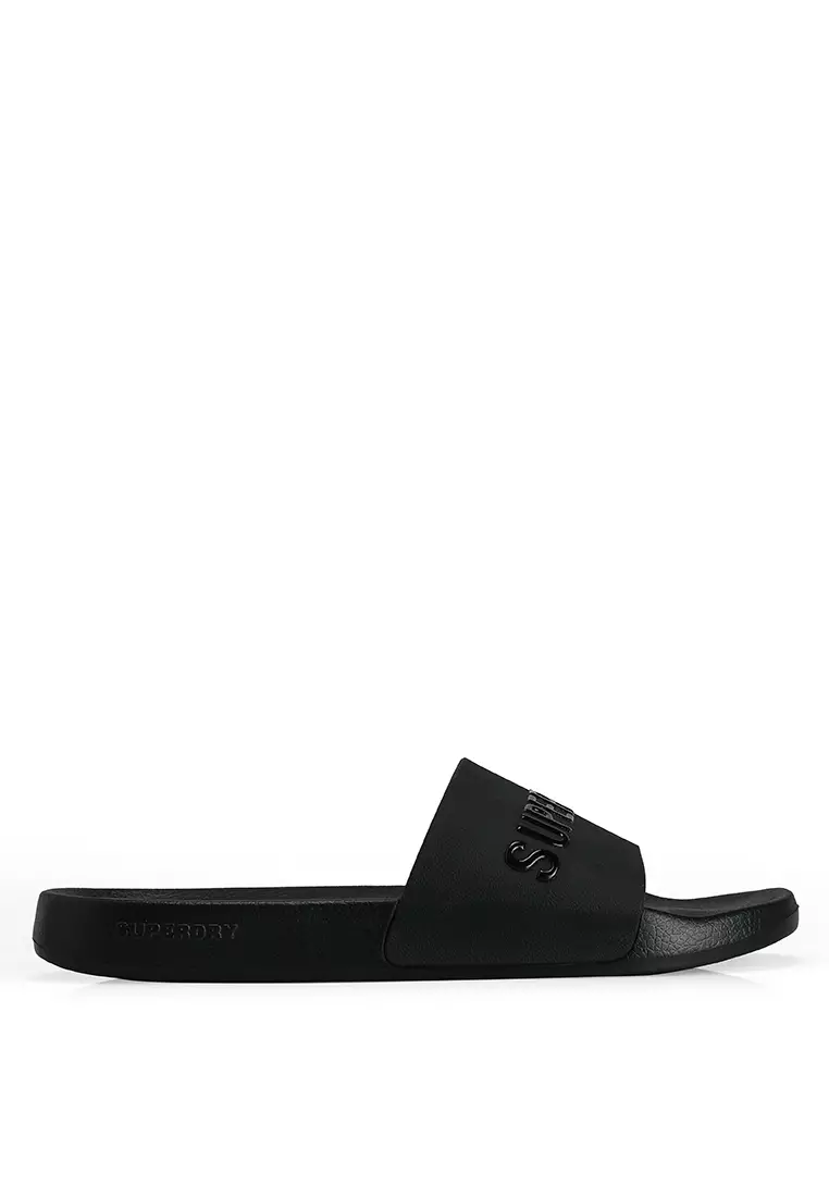 Superdry Logo Pool Slide Sandals 2024 | Buy Superdry Online | ZALORA ...