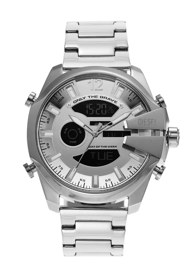 Buy Diesel Mega Chief Watch DZ4648 Online | ZALORA Malaysia