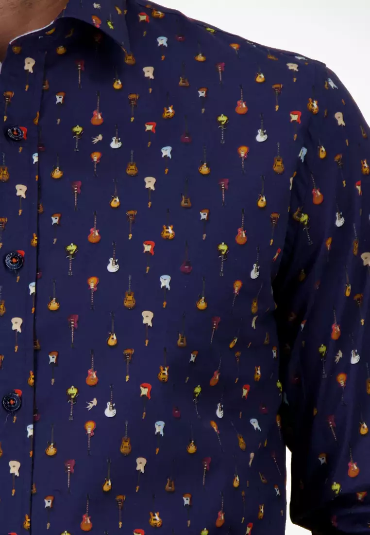 Buy A Fish Named Fred Men Classic - Long Sleeve Shirt - Guitars 2026 ...