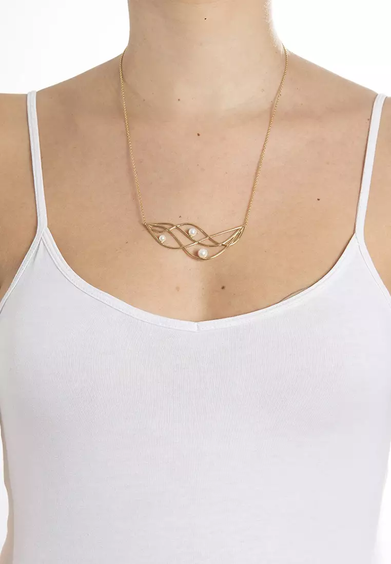 Buy MISAKI MONACO Dream Gold Pendant 2025 Online | ZALORA Philippines