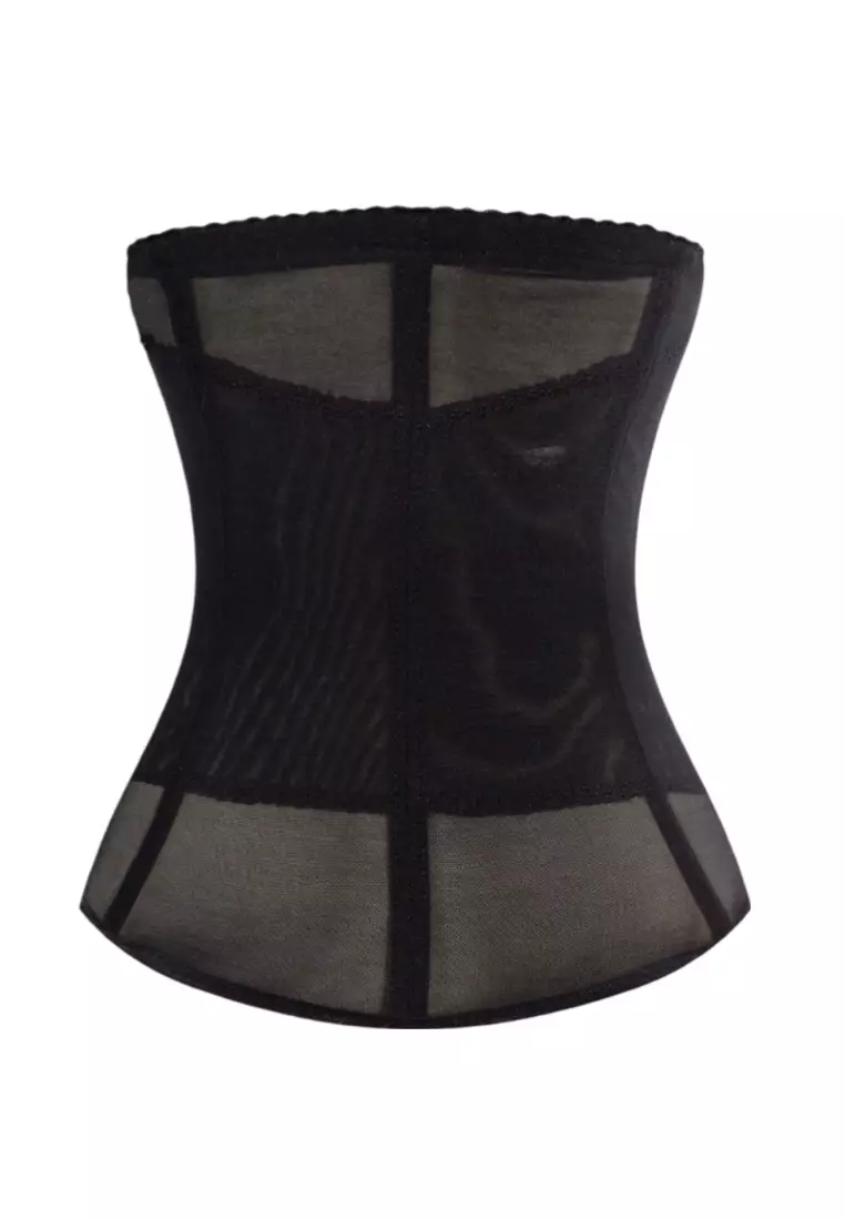 Buy SOEOES Breathable Mesh Waist Corset Body Shaper Online | ZALORA ...