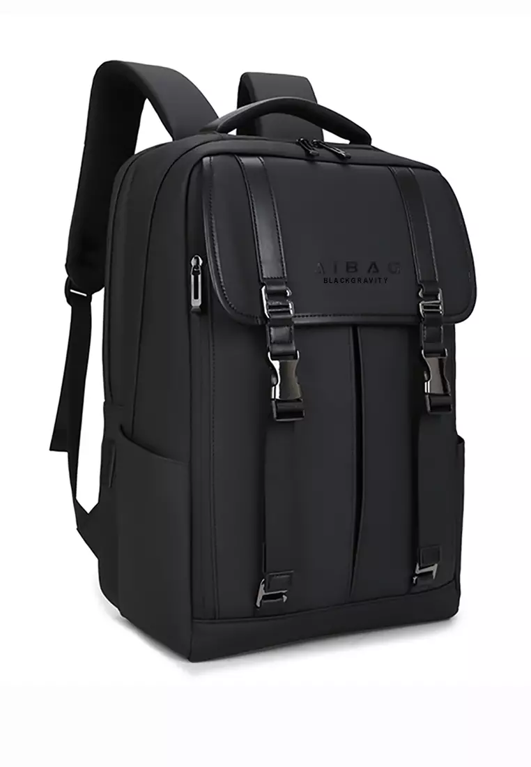 Jual Travel Time Travel Time Backpack Kipas 6865 Black Original 2025 ...