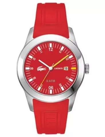 Jual Lacoste Lacoste Men's Advantage Red Stainless Steel Watch Original ...