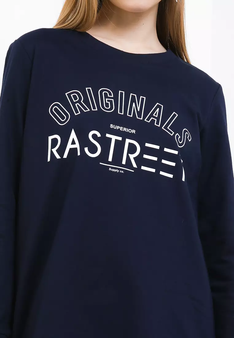 Jual RA Street RA Street Dress Wanita Lengan Panjang Nectari Warna Navy ...