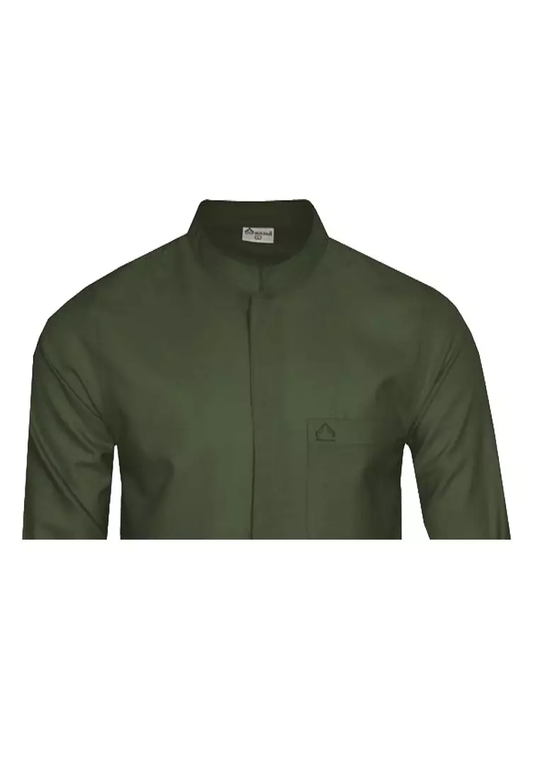 Buy SULTAN NABIL - BAJU RAIHAN COLLAR - FULL SLEEVE Online | ZALORA ...