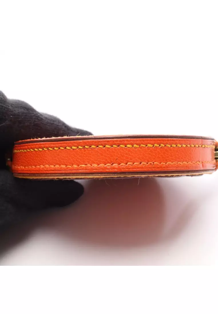 Buy Hermes Pre-Loved Hermès Tutti frutti coin purse Chevre orange ...