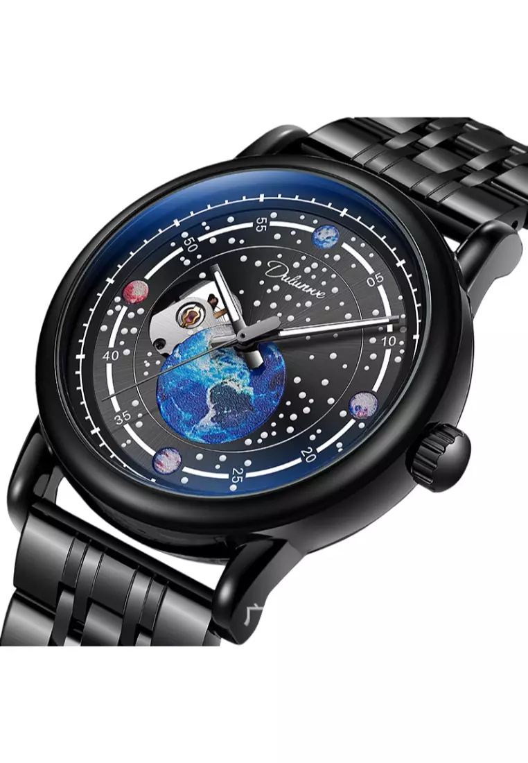 Buy OPCHIC Starry Sea Hollow Mechanical Watch 2025 Online | ZALORA