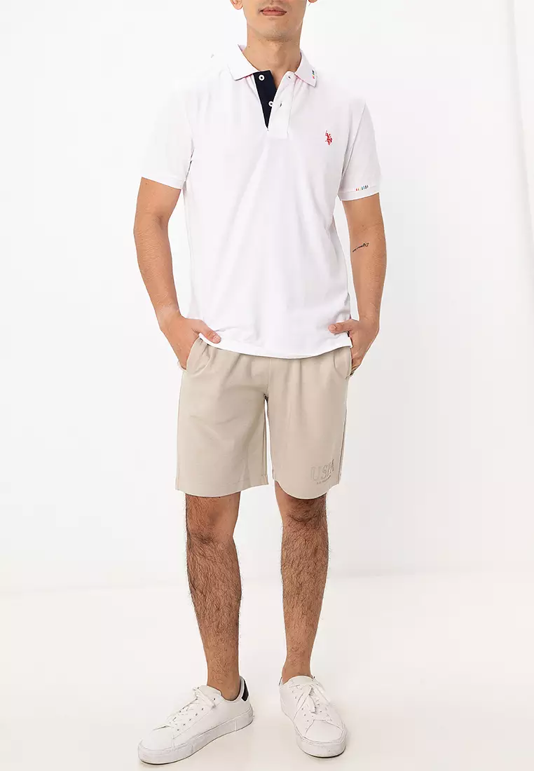 Buy US POLO ASSN Short Sleeves Cotton Polo Shirt 2025 Online | ZALORA