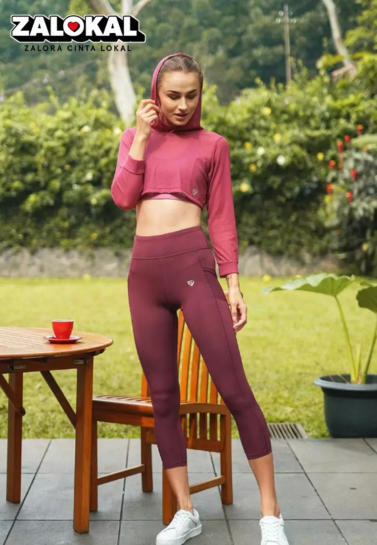 Jual FITWEAR FITWEAR - LISA MESH SPORT LEGGING - MEDIUM WAIST ...