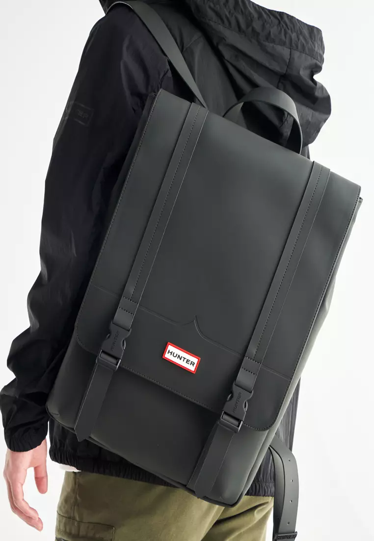 Buy Hunter Boots ORIGINAL RUBBERISED LARGE BACKPACK 2025 Online | ZALORA