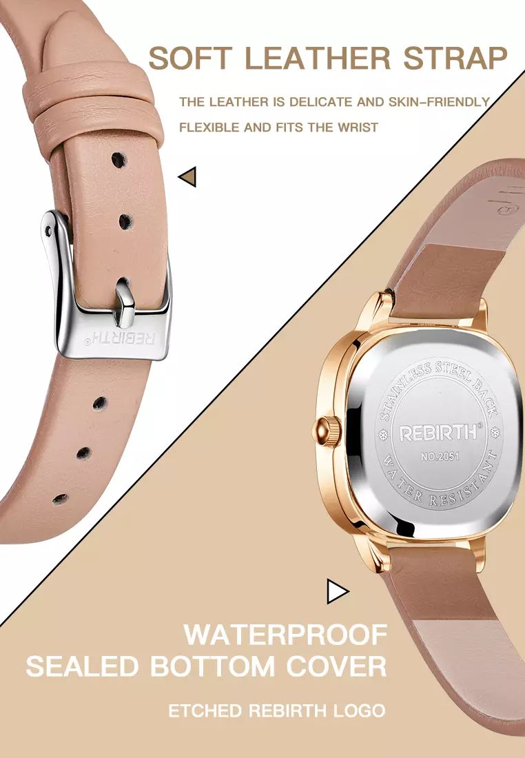 Jual Rebirth Watch REBIRTH Jam Tangan Wanita Gaya Retro Korea untuk ...