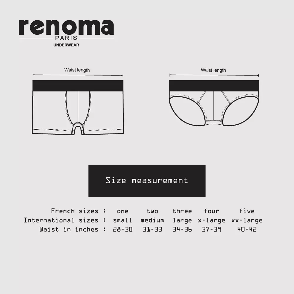 Jual Renoma Renoma Limited Edition Trunk 6232 - Celana Dalam Pria 2in1 ...